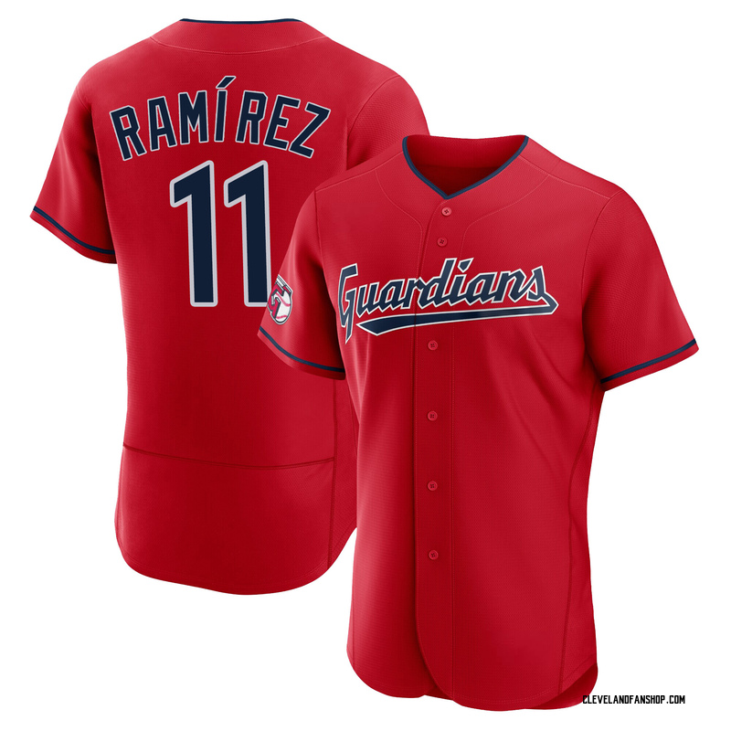 Jose Ramirez Jersey, Authentic Guardians Jose Ramirez Jerseys & Uniform ...