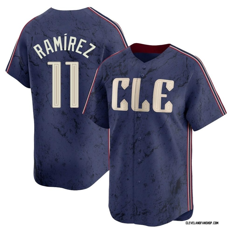 Jose Ramirez Jersey, Authentic Guardians Jose Ramirez Jerseys & Uniform ...