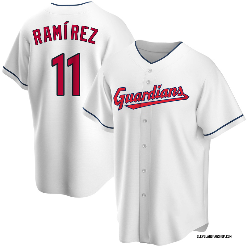Jose Ramirez Jersey, Authentic Guardians Jose Ramirez Jerseys & Uniform ...